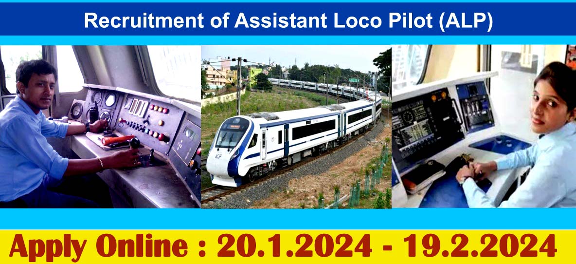 RRB ALP Recruitment 2024 | RRB Assistant Loco Pilot Recruitment 2024 | 5696 Posts ...